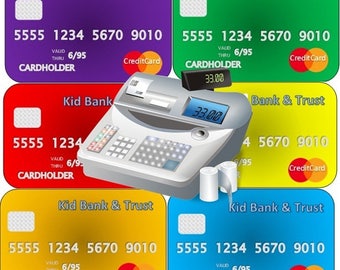 Kids Credit Cards - Etsy