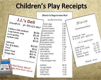 Store Receipts | Etsy