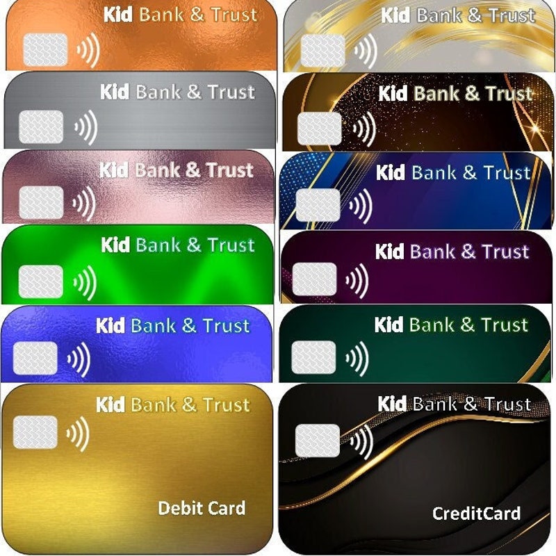 Prop Play Credit Cards - Etsy