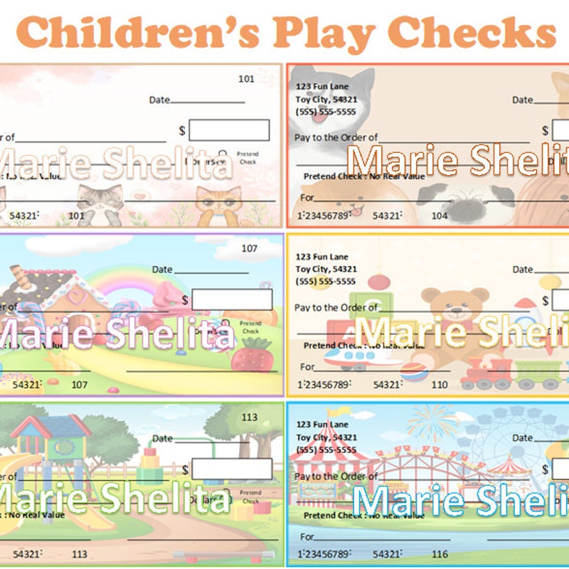 Pretend Play Printable - Etsy