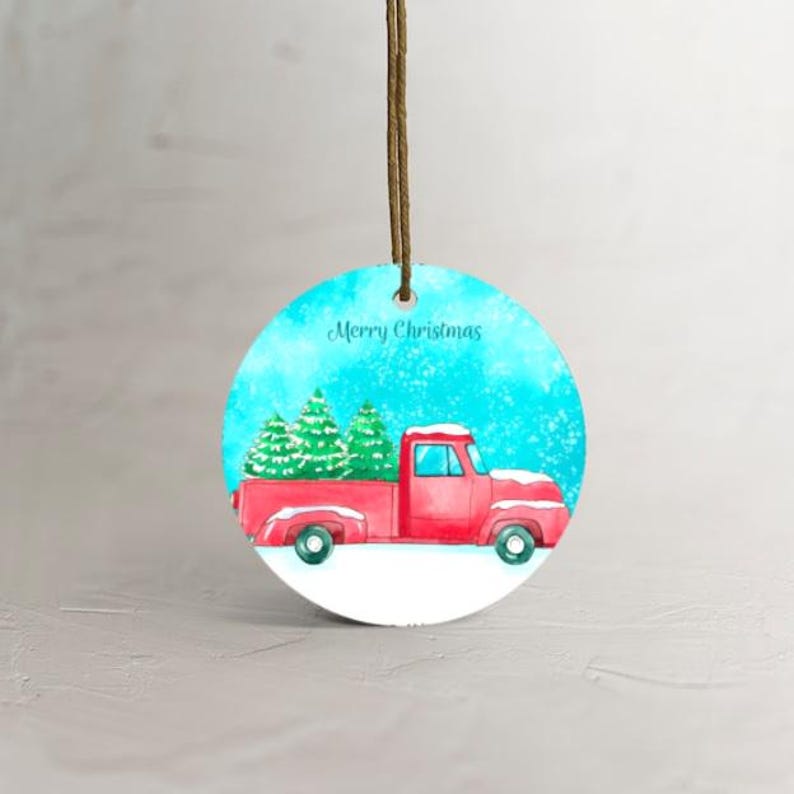 Printable Christmas Gift Tags~instant Download Holiday Gift Tags~round ...