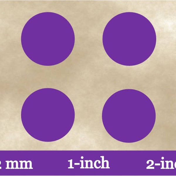 1 2 Inch Stickers - Etsy