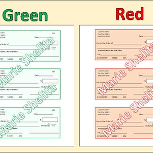 Editable Children's Play Checks~printable Pretend Play Checks~toy ...