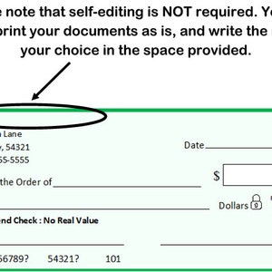 Editable Children's Play Checks~printable Pretend Play Checks~toy ...