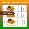 Thanksgiving Printable Raffle Ticket Template Autumn Feast Enter to Win ...