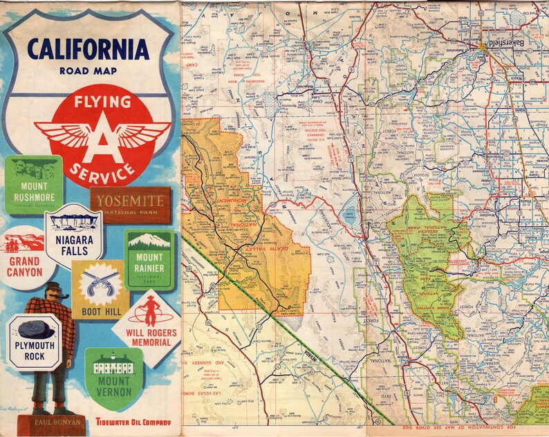 Lot of Four (4) Wartime WWII 1940s Maps Lowell Thomas Broadcaster NBC ...