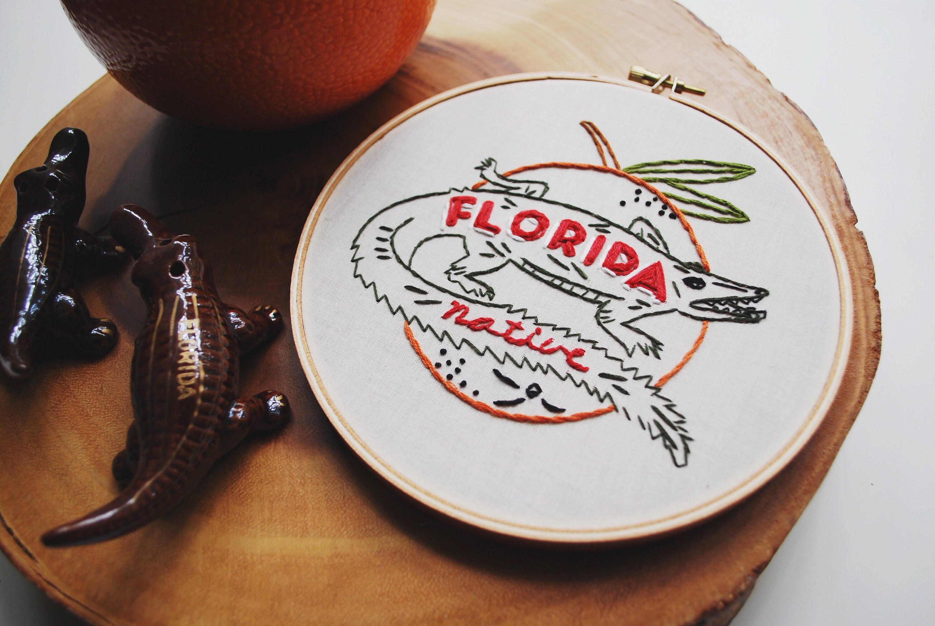 Florida Native Embroidery - Etsy