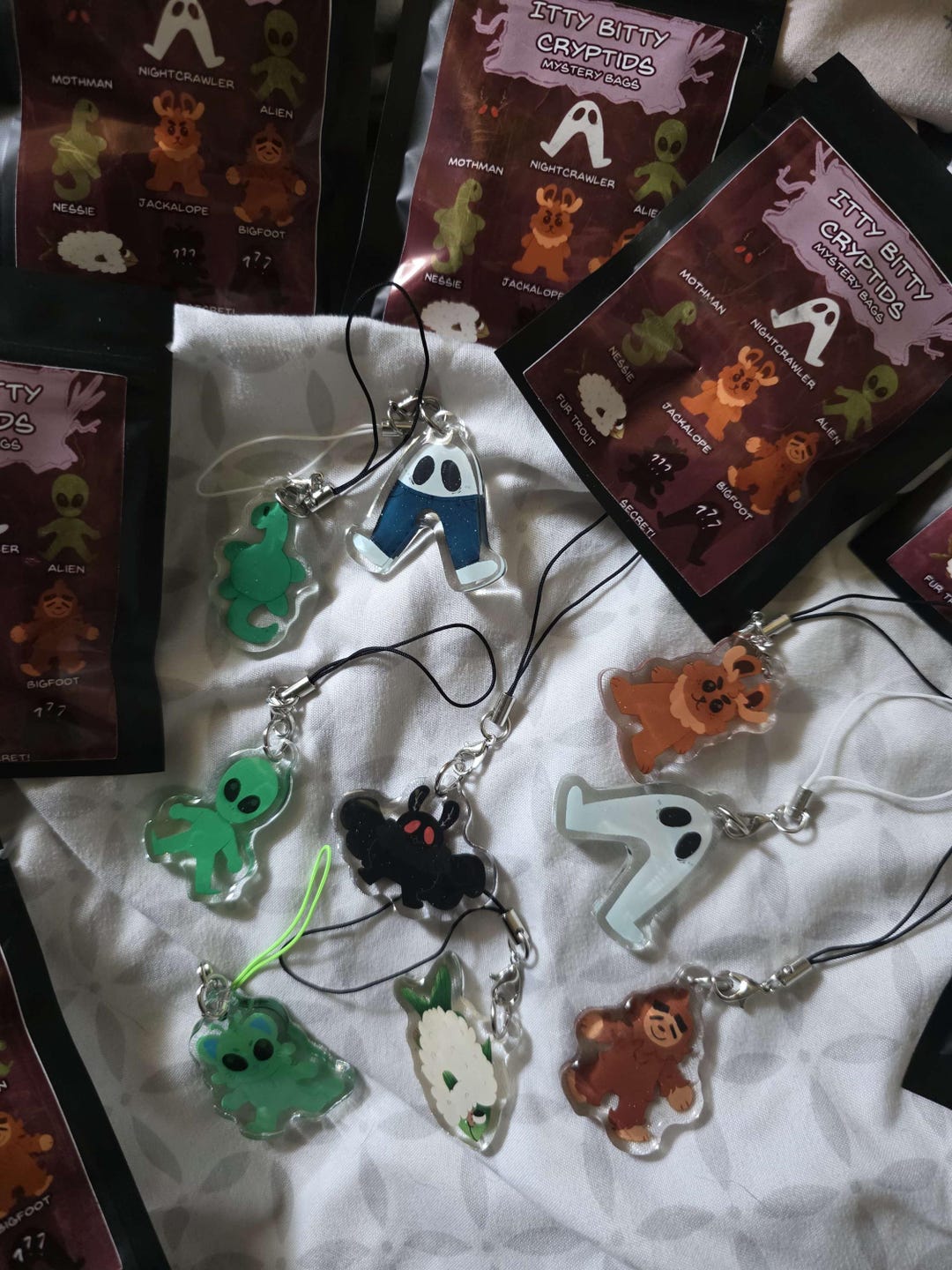 Itty Bitty Mystery Cryptid Charm Gacha! - Etsy
