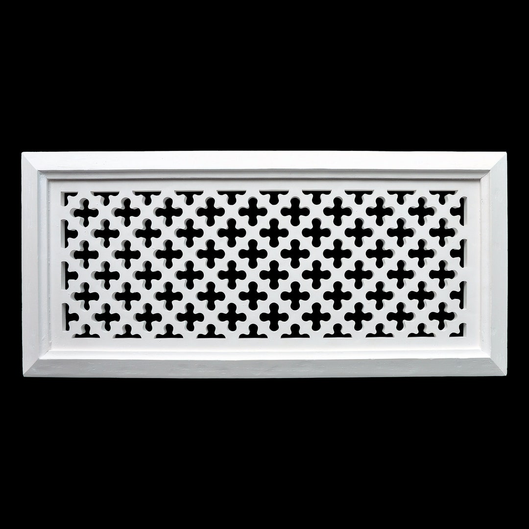 Decorative Air Vent Cover. Made in UK - P43r Size 393mm X 182mm X 15mm ...