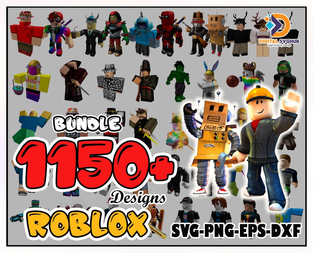 Roblox Svg Bundle Roblox Font Roblox Svg Roblox Svg Files - Etsy