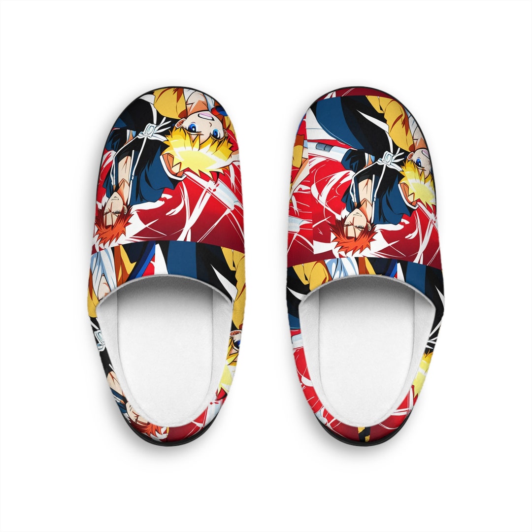 Men's Indoor Slippers, Anime, Bleach, Holiday Season, Christmas Gift - Etsy