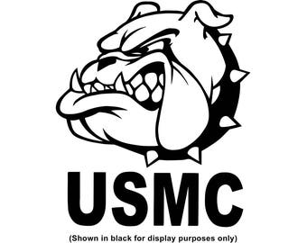 Usmc bulldog | Etsy