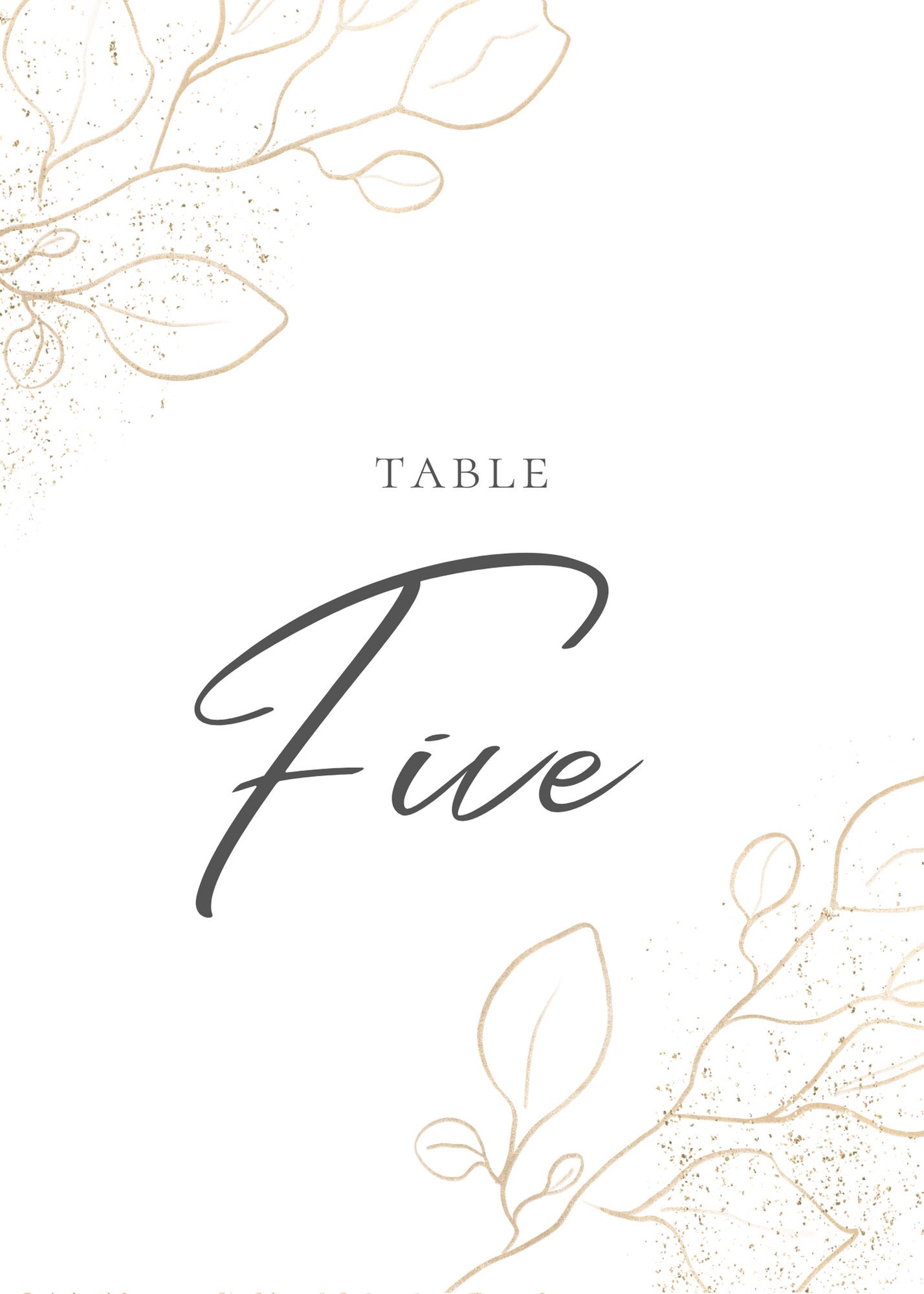 Table Numbers - Etsy