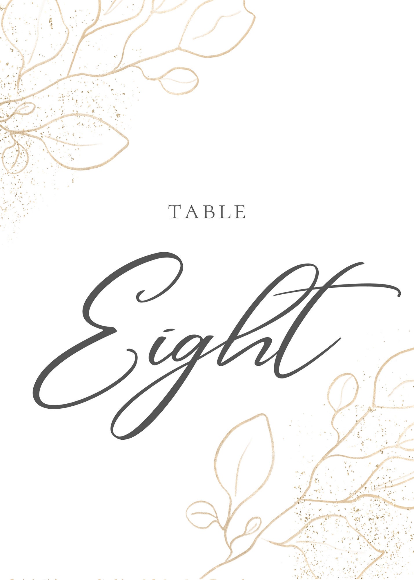 Table Numbers - Etsy