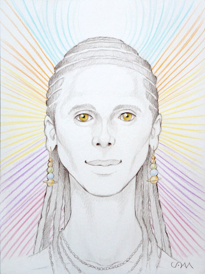 Spirit Guide Drawing - More Than "just Art" - It is Your Spirit Team - Etsy