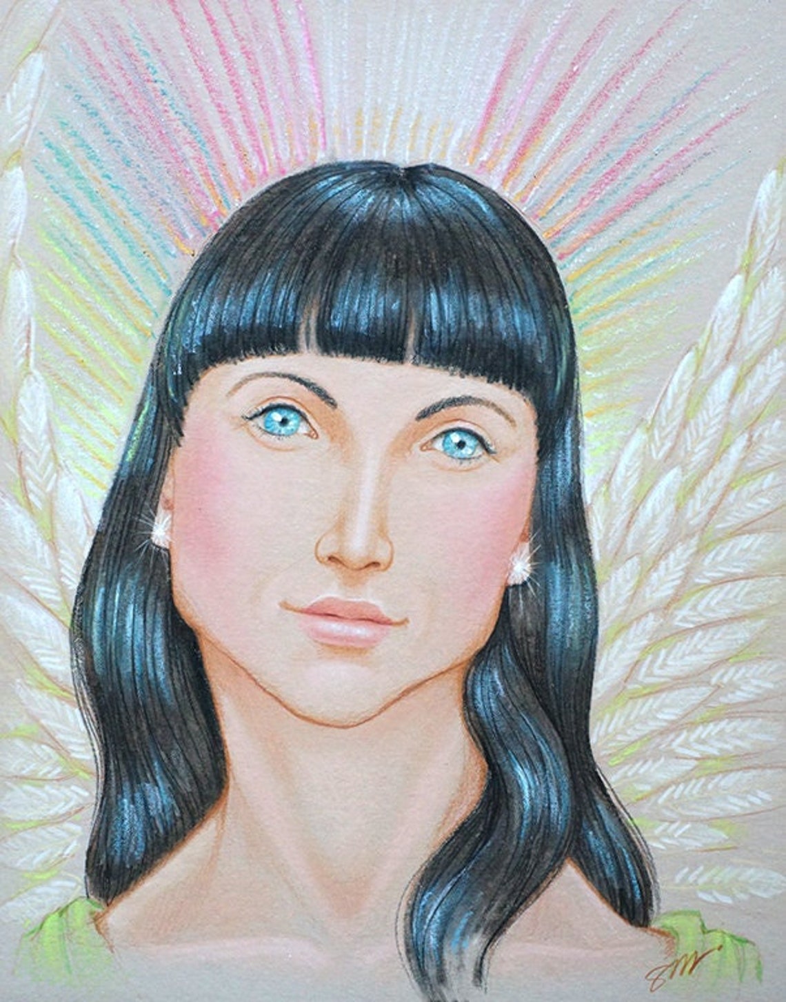 Spirit Guide Drawing Full Color More Than just - Etsy
