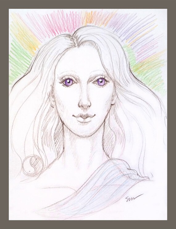 Spirit Guide Drawing More Than just Art It is - Etsy