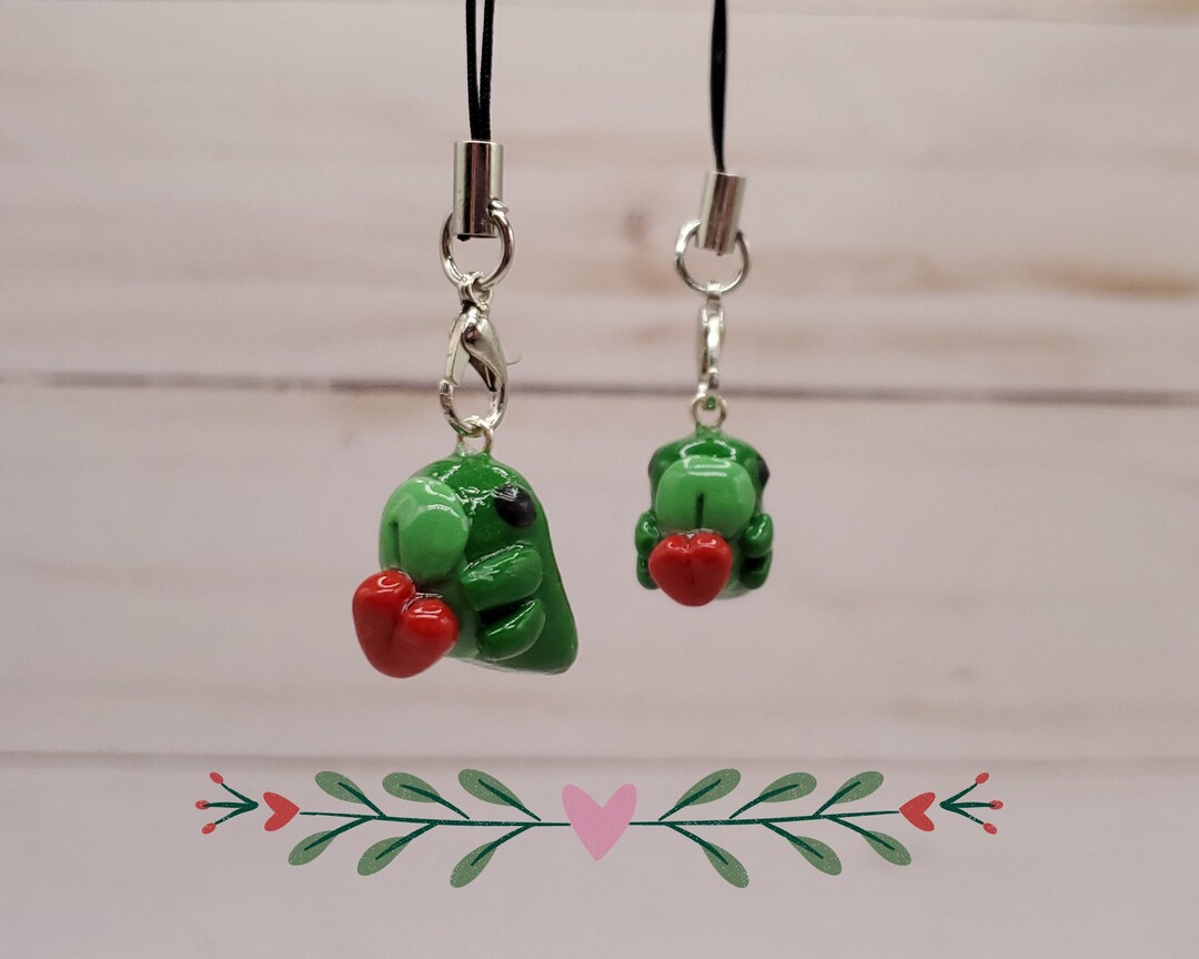 Hollow Knight Grub: Handmade Valentine's Polymer Clay Gamer Charm With ...