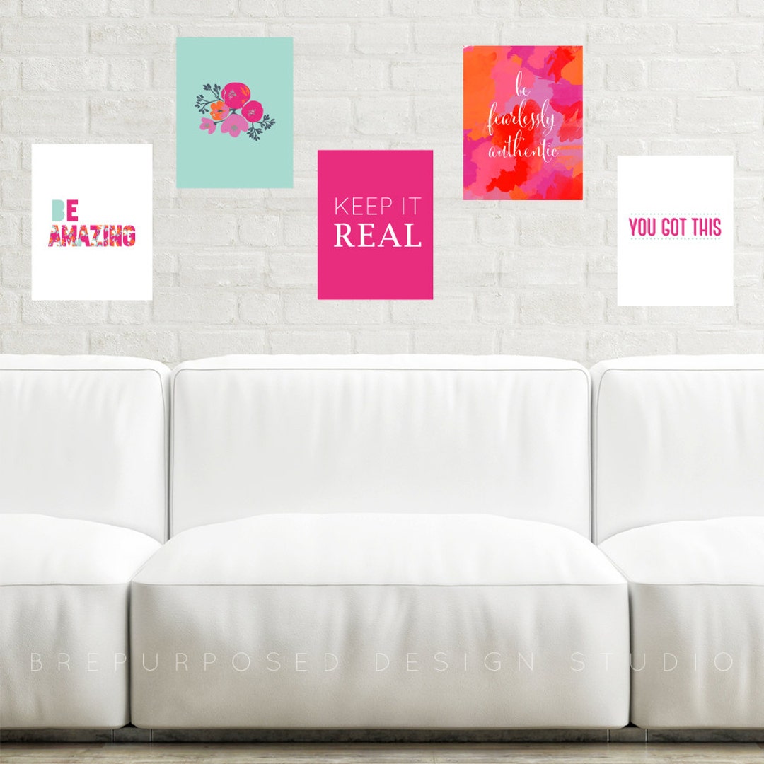 Printable Pack, Digital Download, Instant Gallery Wall, Printable ...