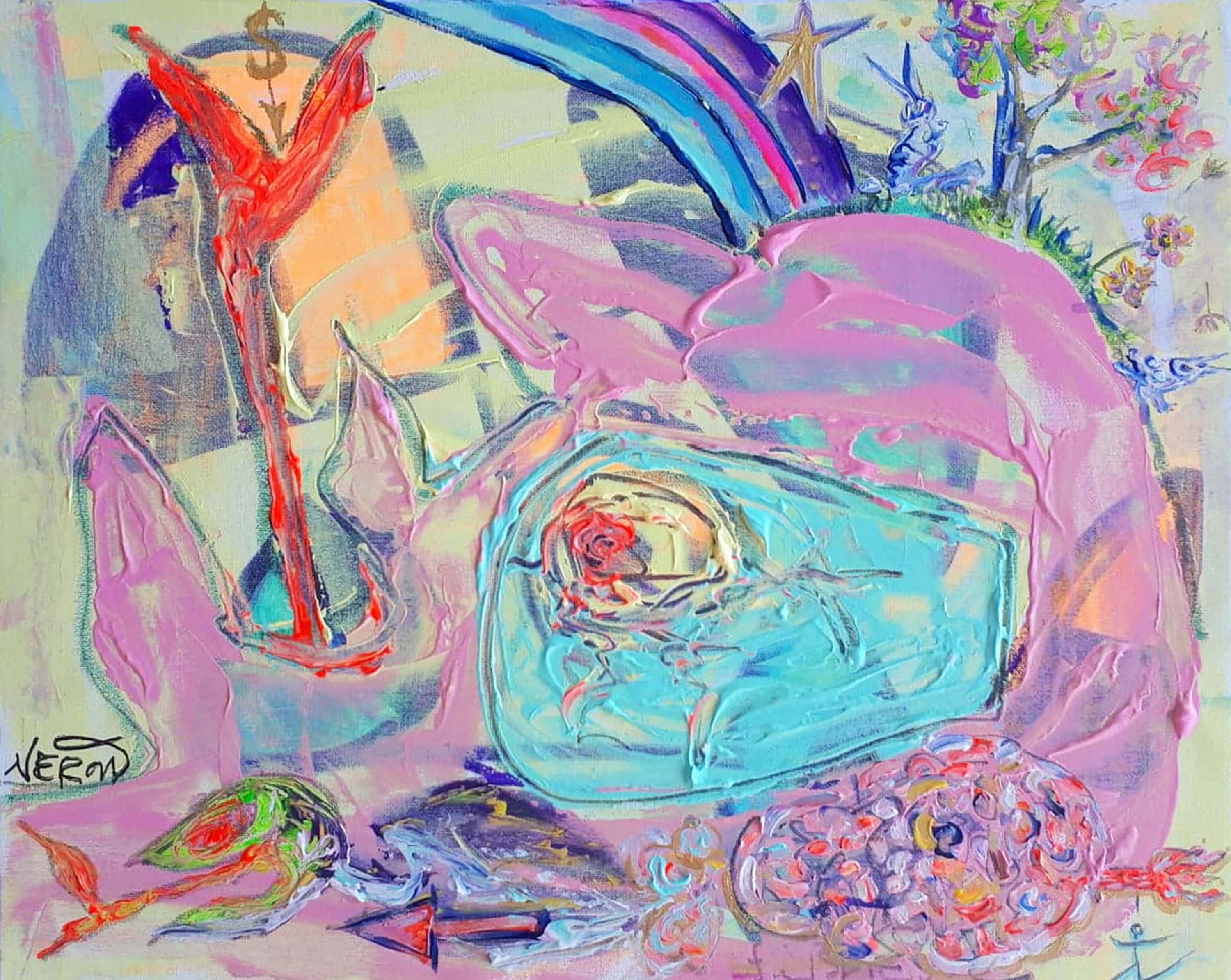 Consumerism Painting