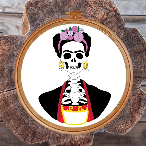 Frida Skeleton - Etsy