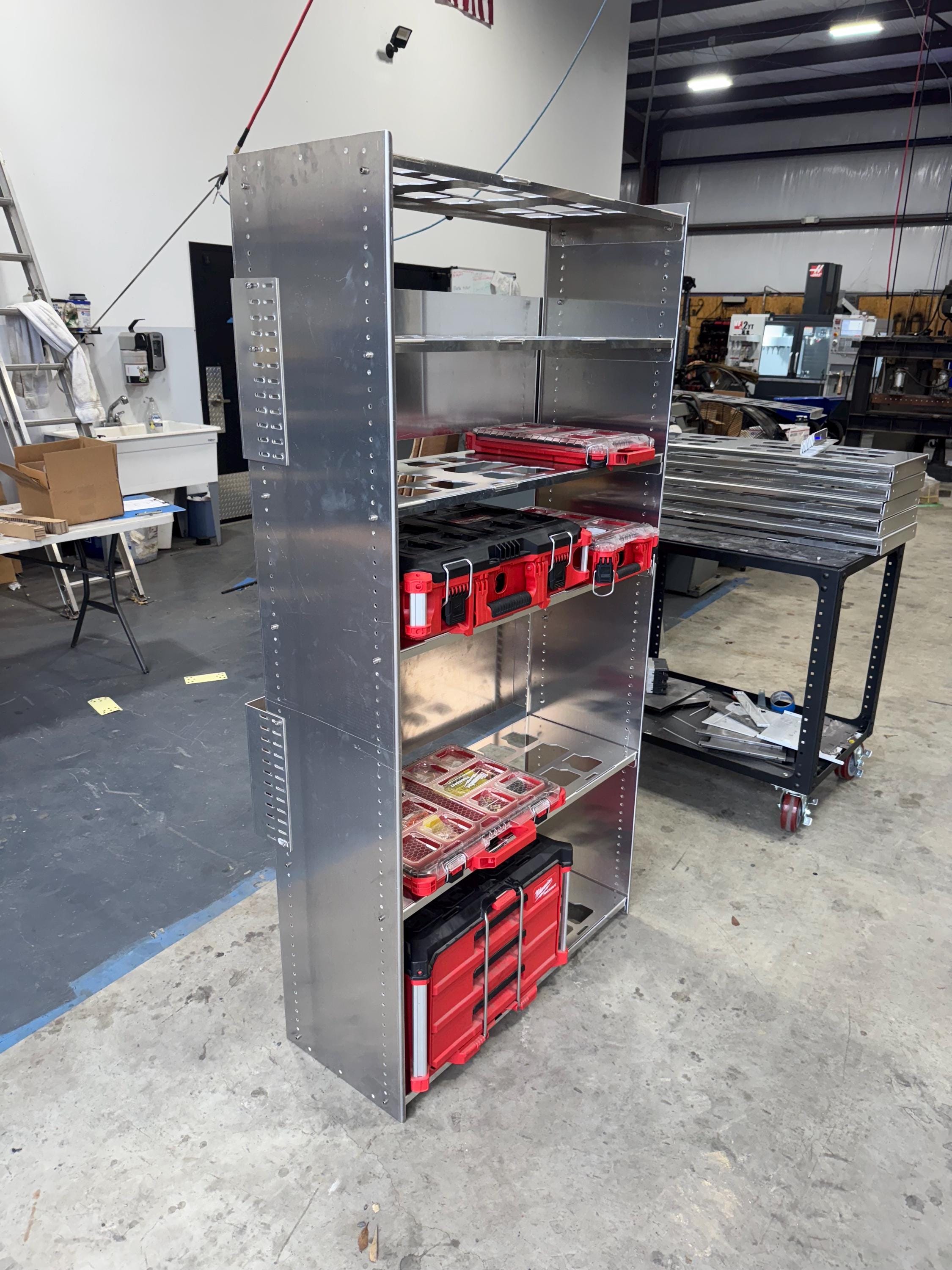THE TOWER – Wide Dual Tool Rack System, Compatible With Milwaukee ...