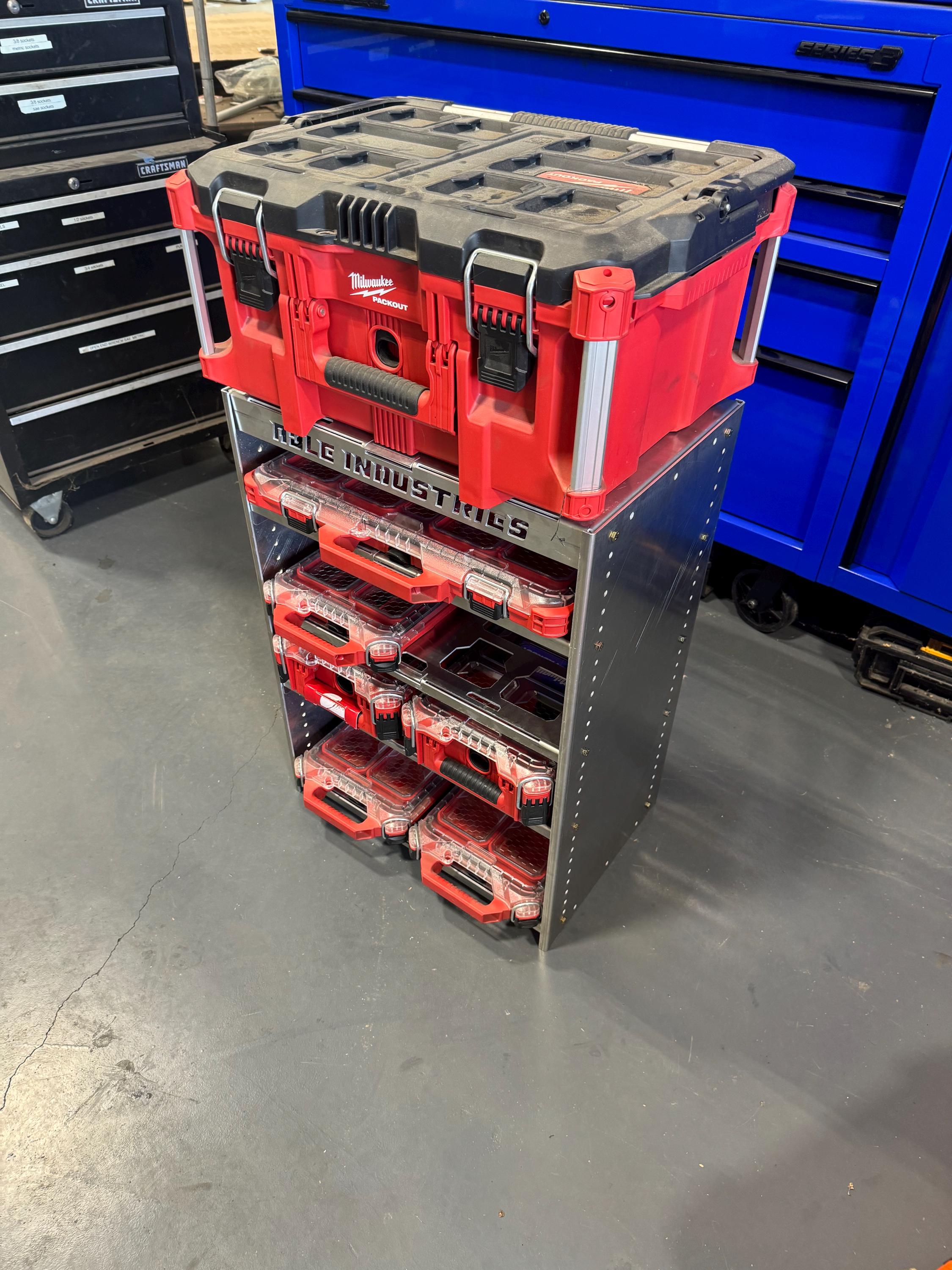 THE CORE – Narrow Aluminum Tool Rack, Compatible With Milwaukee ...