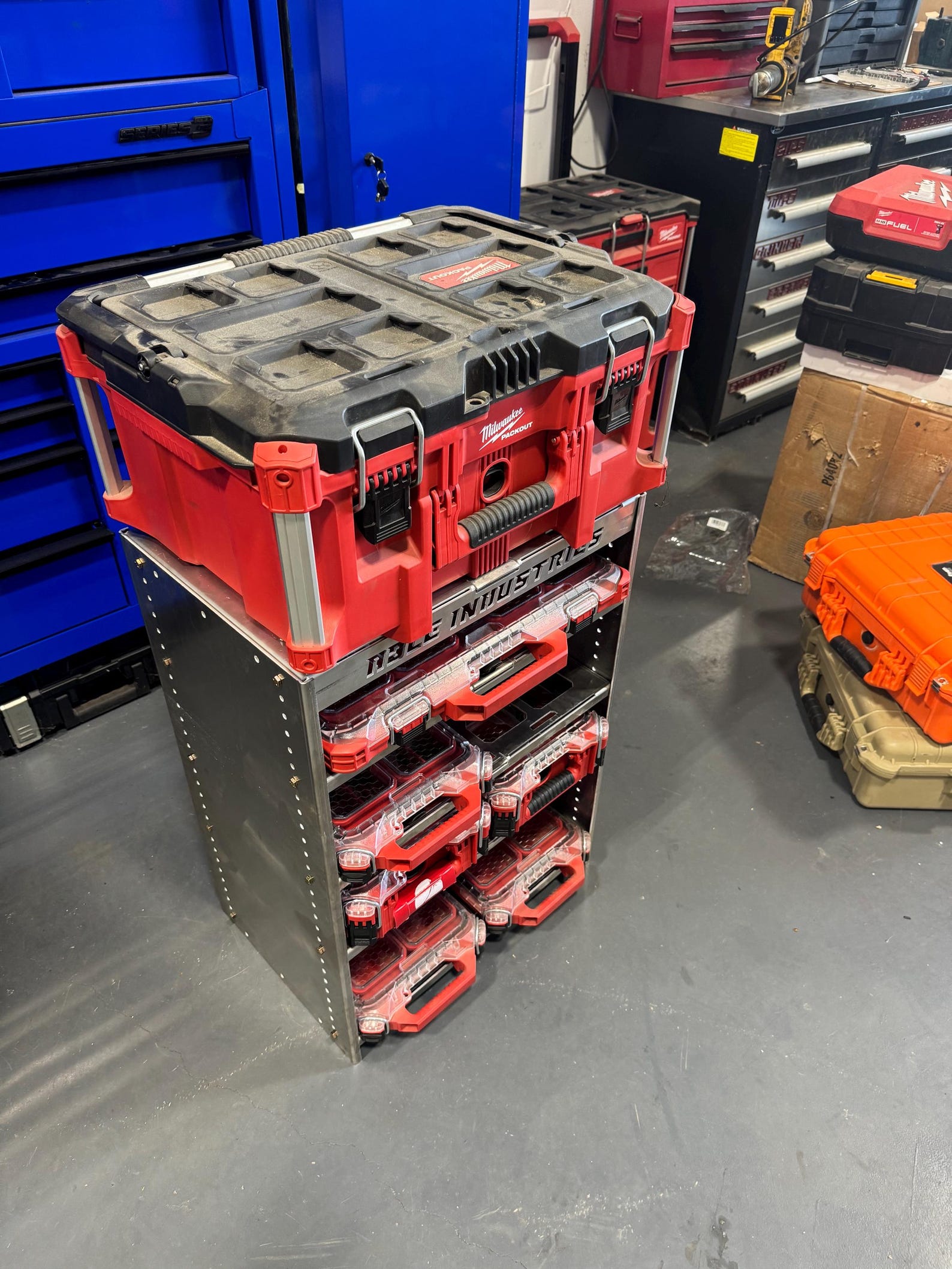 Milwaukee Packout Shelf Rack System (clear Lid) Narrow - Etsy