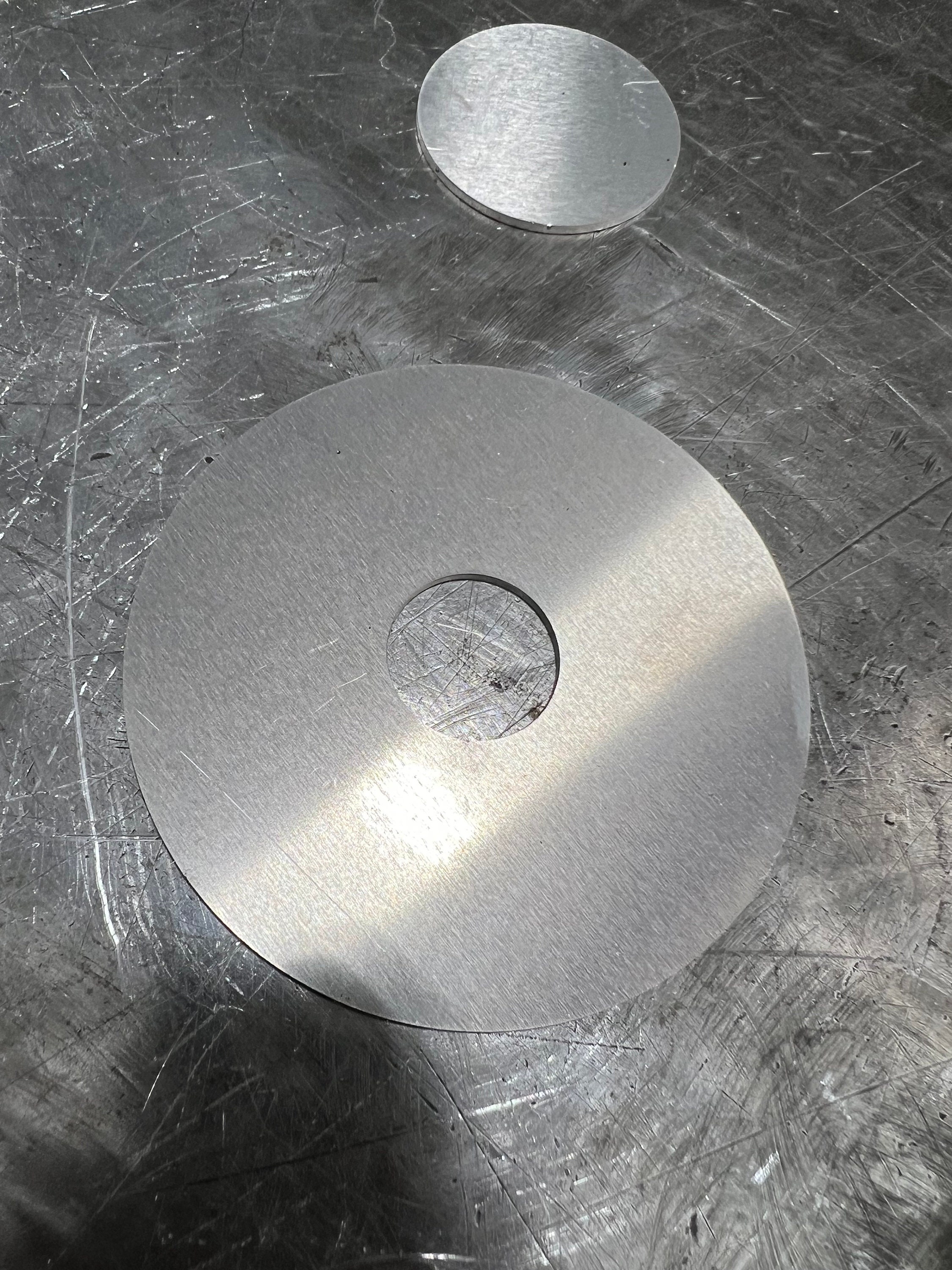 Aluminum Washers, Rings, 5052, Pick Diameter, Thickness, Spacer, Raw ...