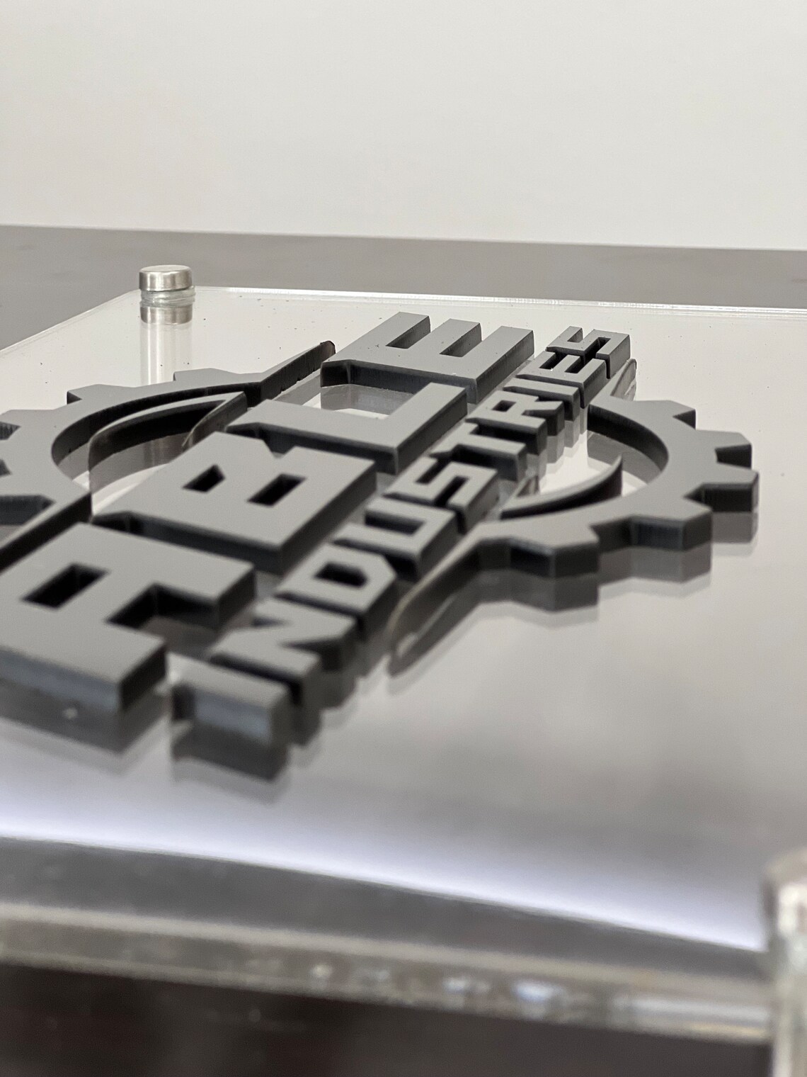 Acrylic Sign Business, 3d Business Decor, Laser Cut Logo, Logo Signs ...