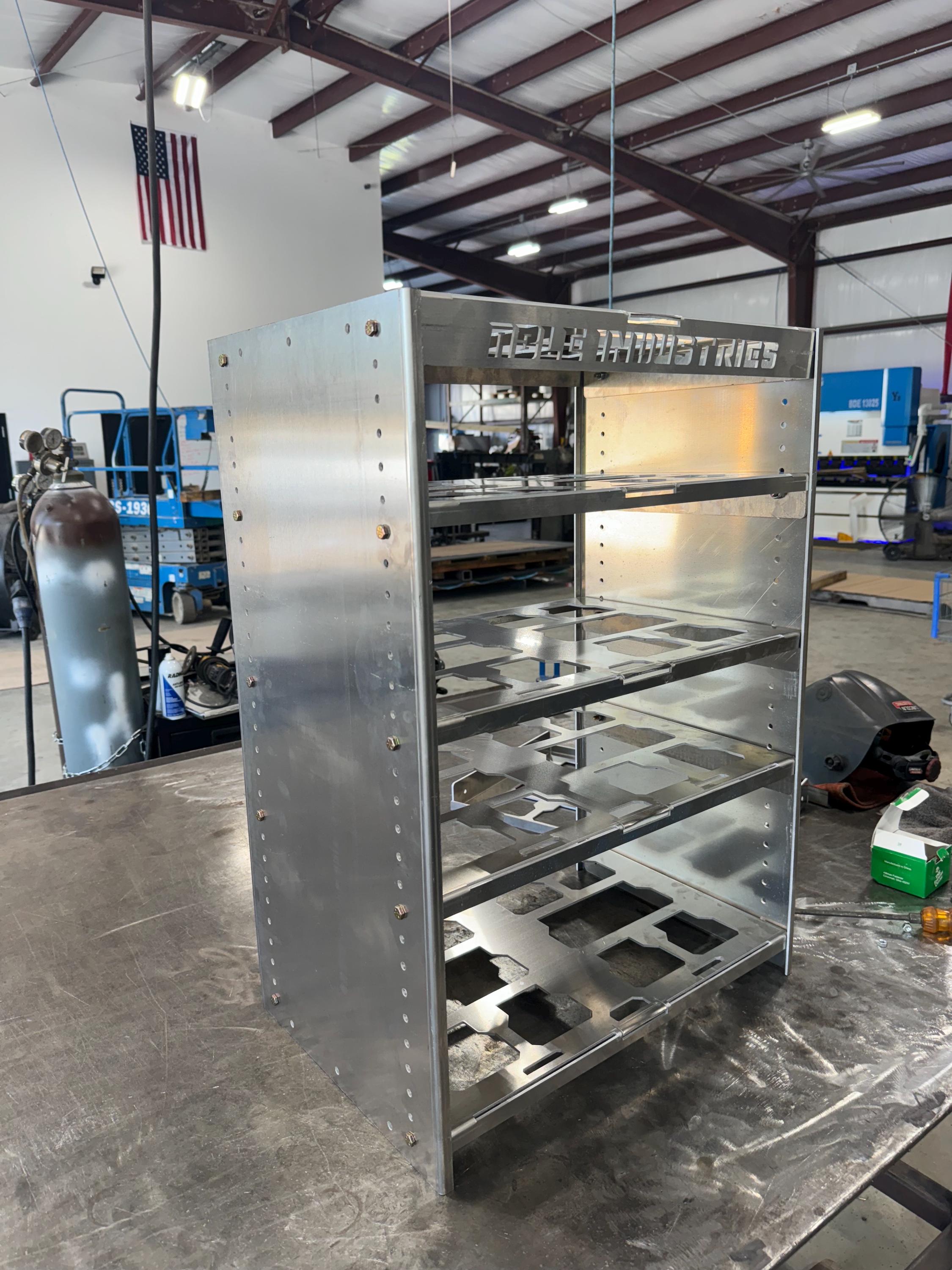 THE CORE – Narrow Aluminum Tool Rack, Compatible With Milwaukee ...