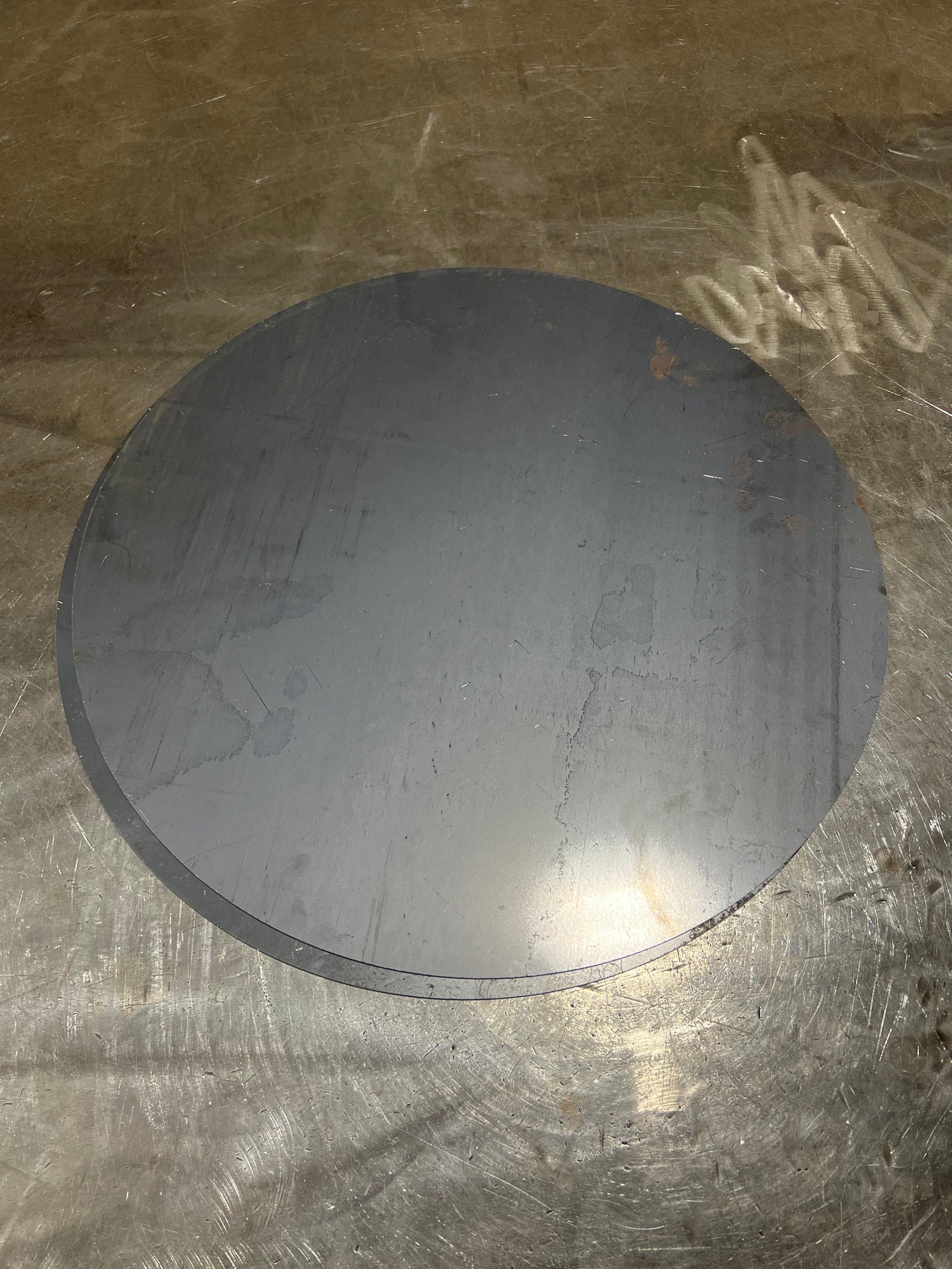 Raw Steel Disc, Circle, Steel, Choose a Size, Diameter, Thickness - Etsy