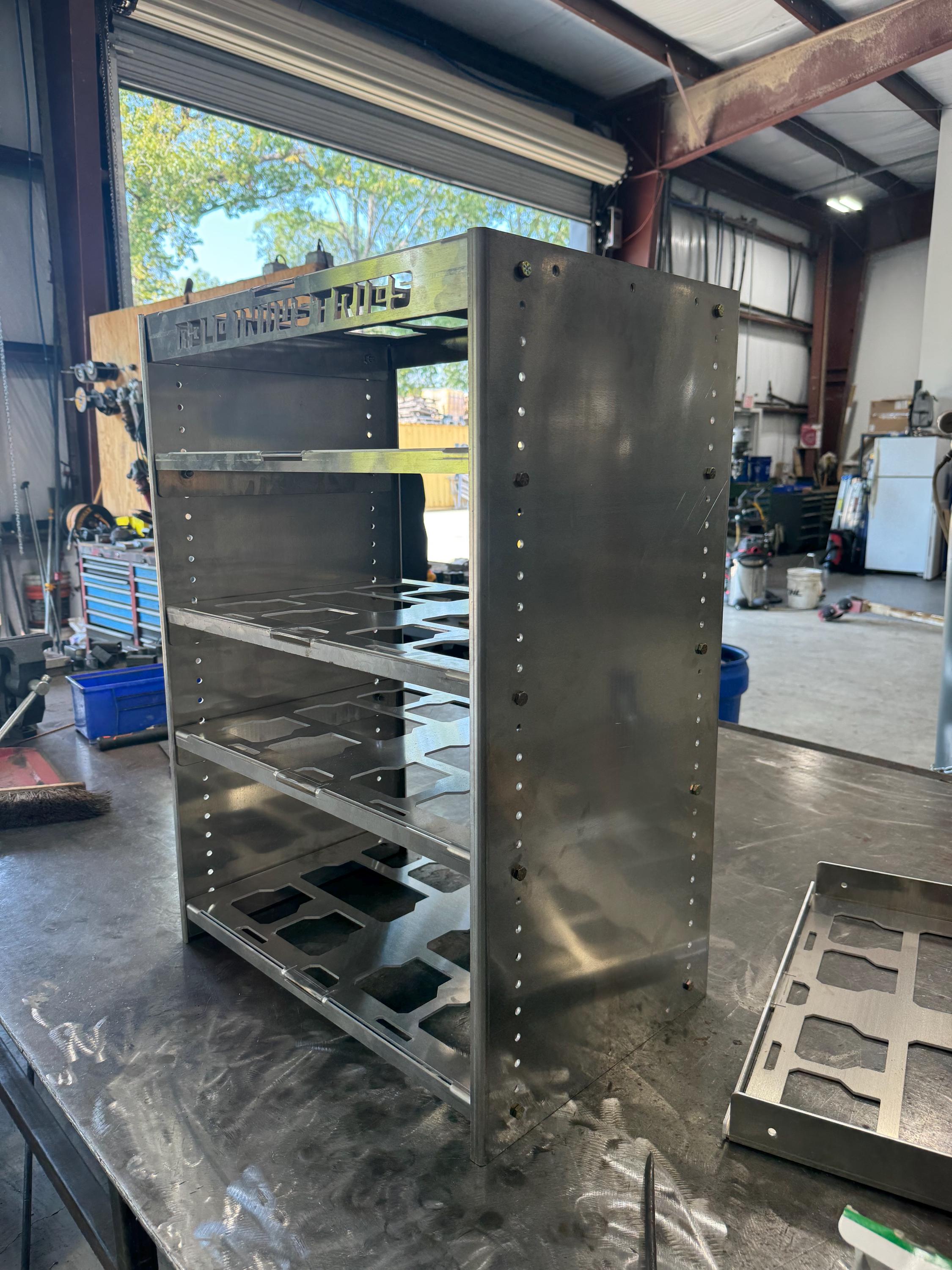 THE CORE – Narrow Aluminum Tool Rack, Compatible With Milwaukee ...