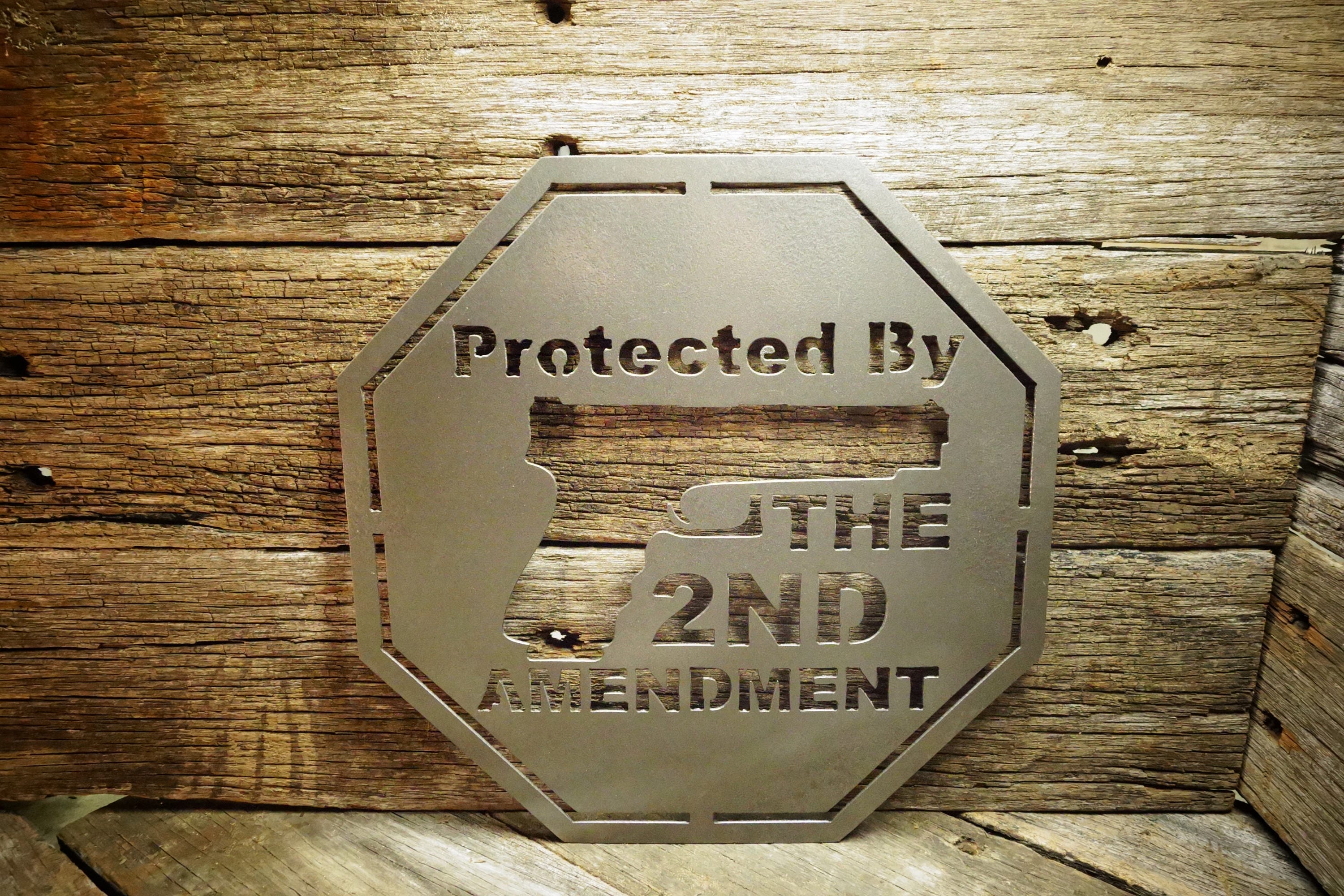 2nd Amendment Sign - Etsy