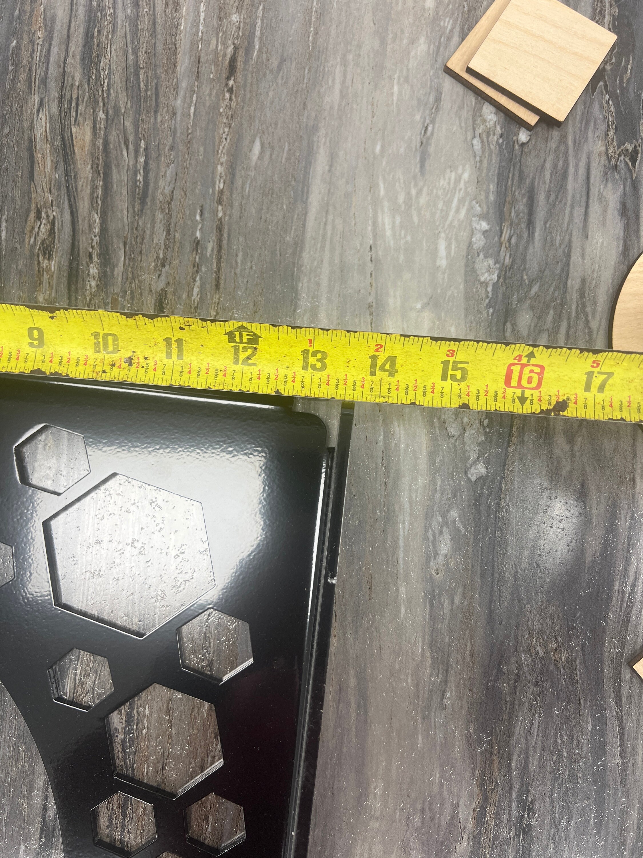 Shelf Bracket, Counter Support, Hexagon, Steel Bracket - Etsy