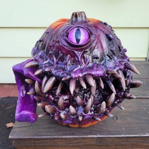 Mimic Dnd Home Decor Jack O Lantern Pumpkin Halloween - Etsy