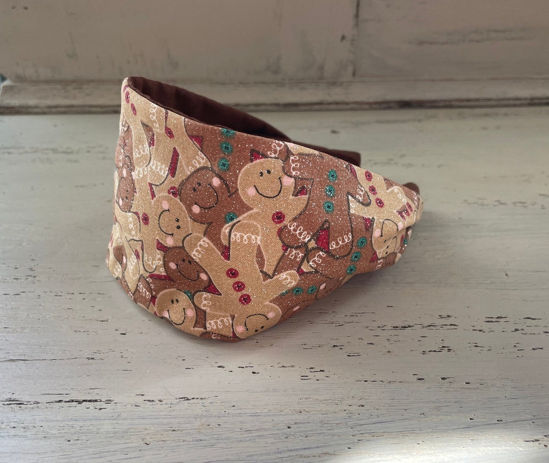Gingerbread Headband Girls Headband Women's Headband Holiday Headband ...
