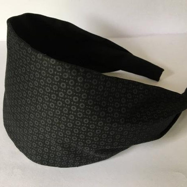 Wide Fabric Headband - Etsy