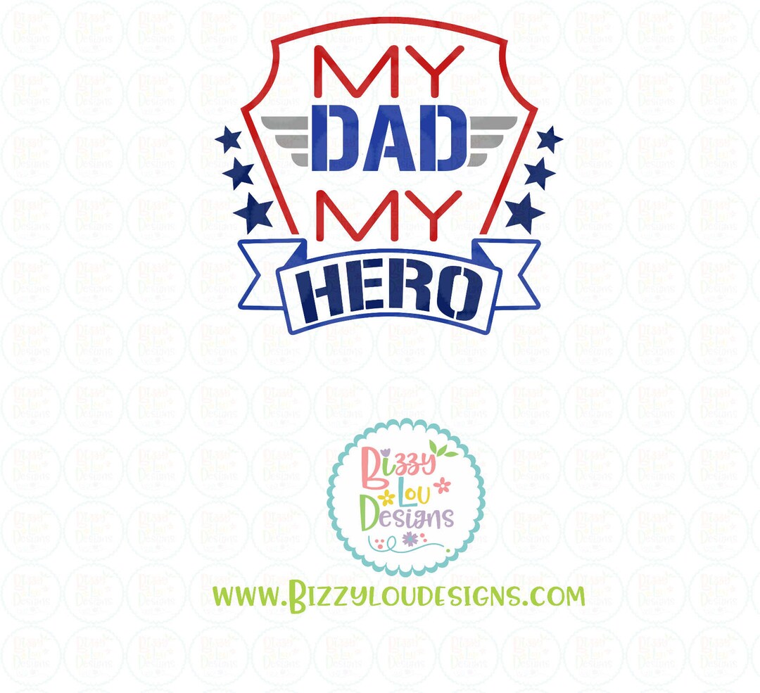 Dad SVG, DXF, EPS, Military Cut File Daddy Svg Patriotic Svg America ...