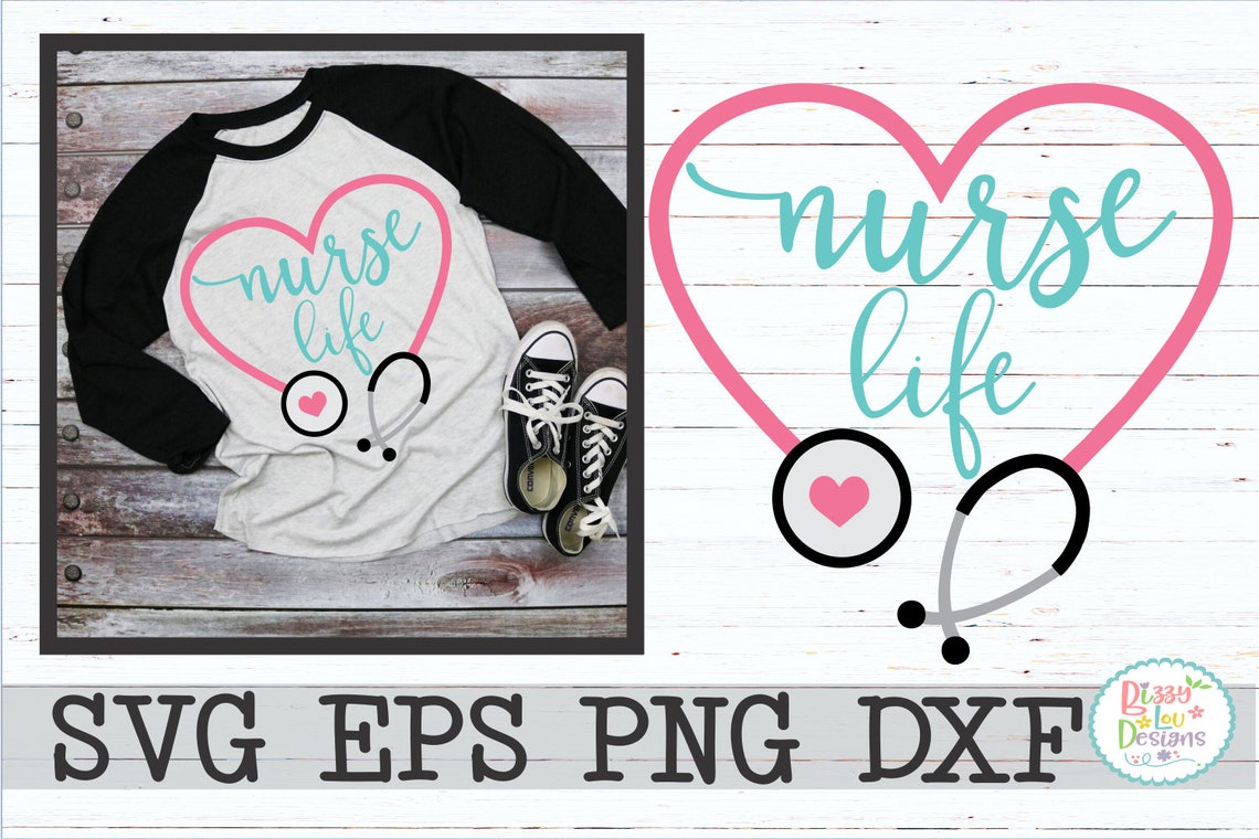 Nursing SVG DXF EPS Png Nurse Svg Nurse Cut File Nursing - Etsy