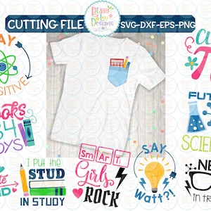 Nerd SVG, DXF, EPS Nerd Cut File Shool Svg Back to School Svg Back to ...
