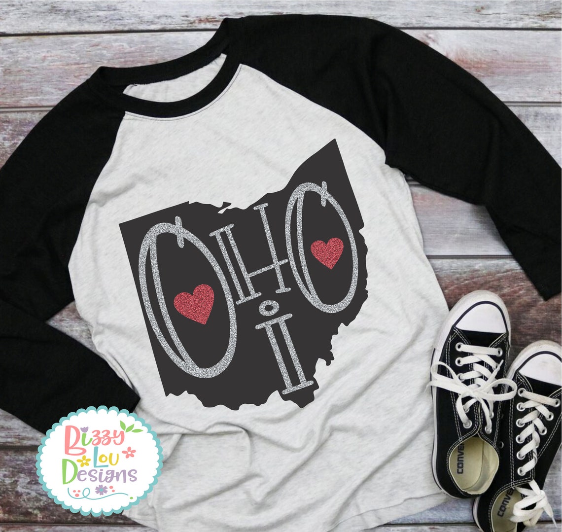 Ohio SVG, DXF, EPS Cut File Girls Svg Kids Svg Ohio Cut File Love Ohio ...