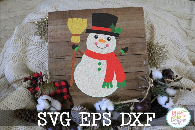 Snowman SVG DXF EPS Winter Cut File Snowman Svg Baby Svg Boy | Etsy