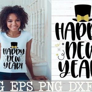 Happy New Year SVG, DXF, EPS Cut File 2019 Svg King of 2019 Svg New ...