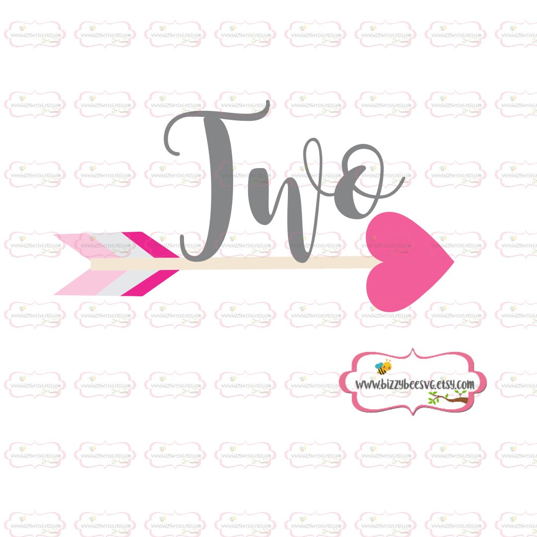 Second birthday SVG DXF EPS cut file two cut file one svg | Etsy