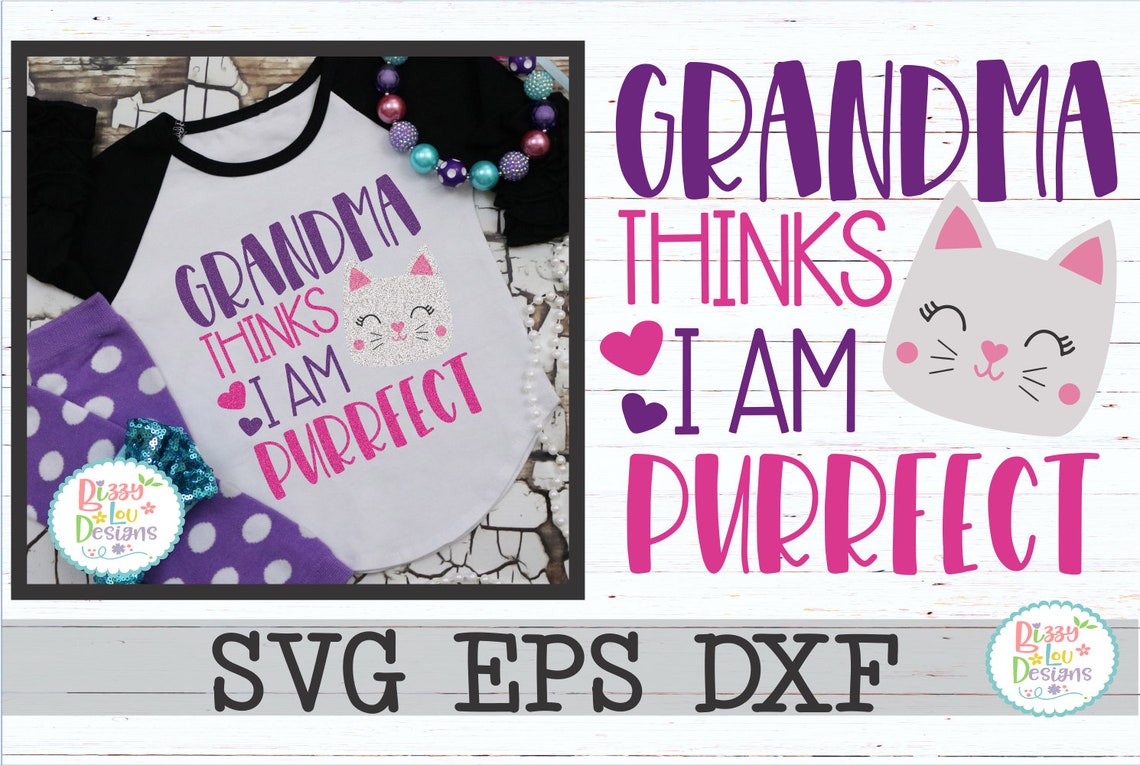 Grandma SVG DXF EPS Grandma cut file grandma svg baby svg | Etsy