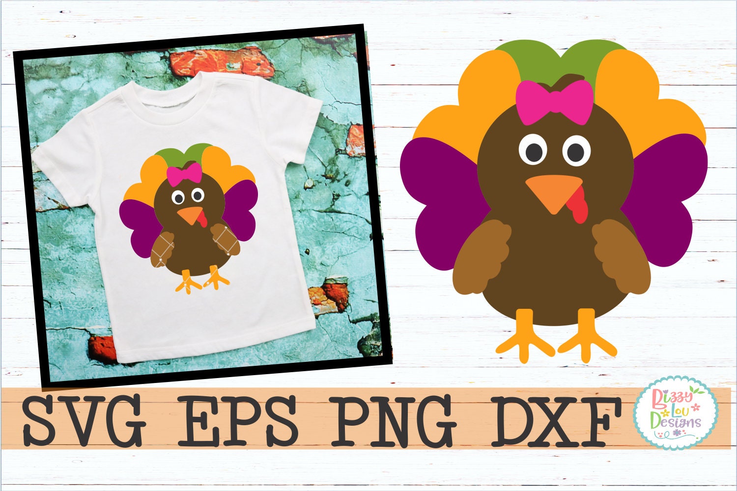 Girl Turkey SVG DXF EPS png thanksgiving svg turkey clip art | Etsy
