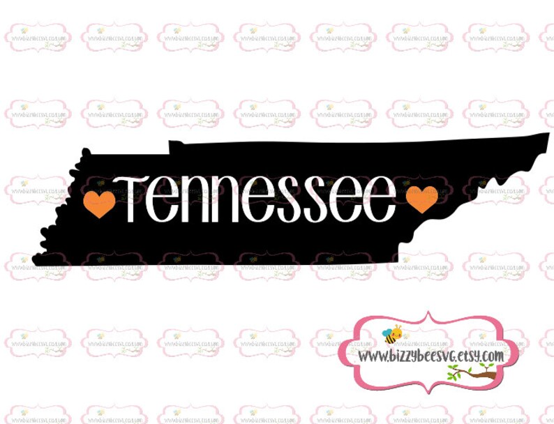Tennesseesvg DXF EPS Cut File Girls Svg Kids Svg Tennessee - Etsy