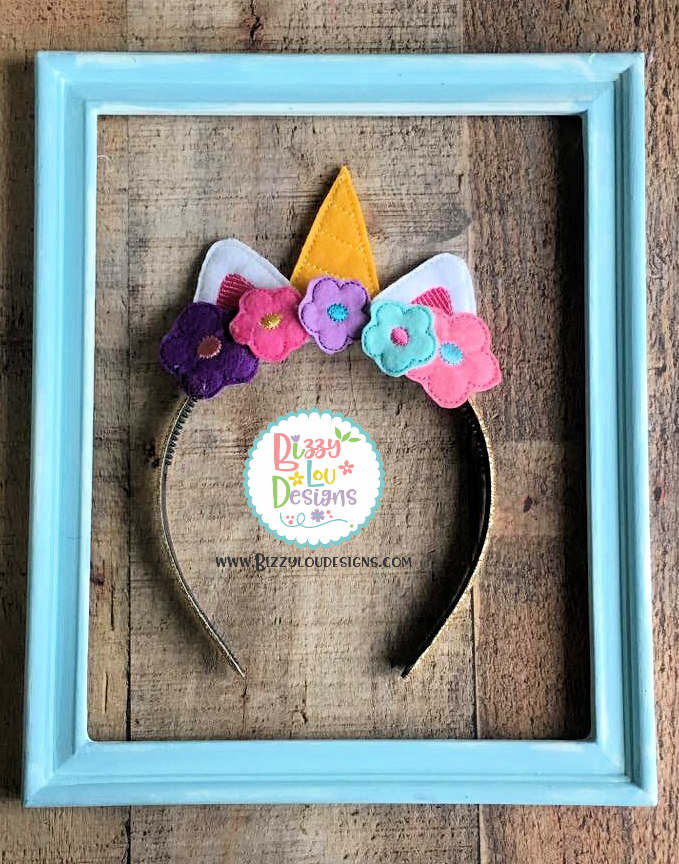 Unicorn Feltie Parts Unicorn Feltie Bow Parts Unicorn - Etsy