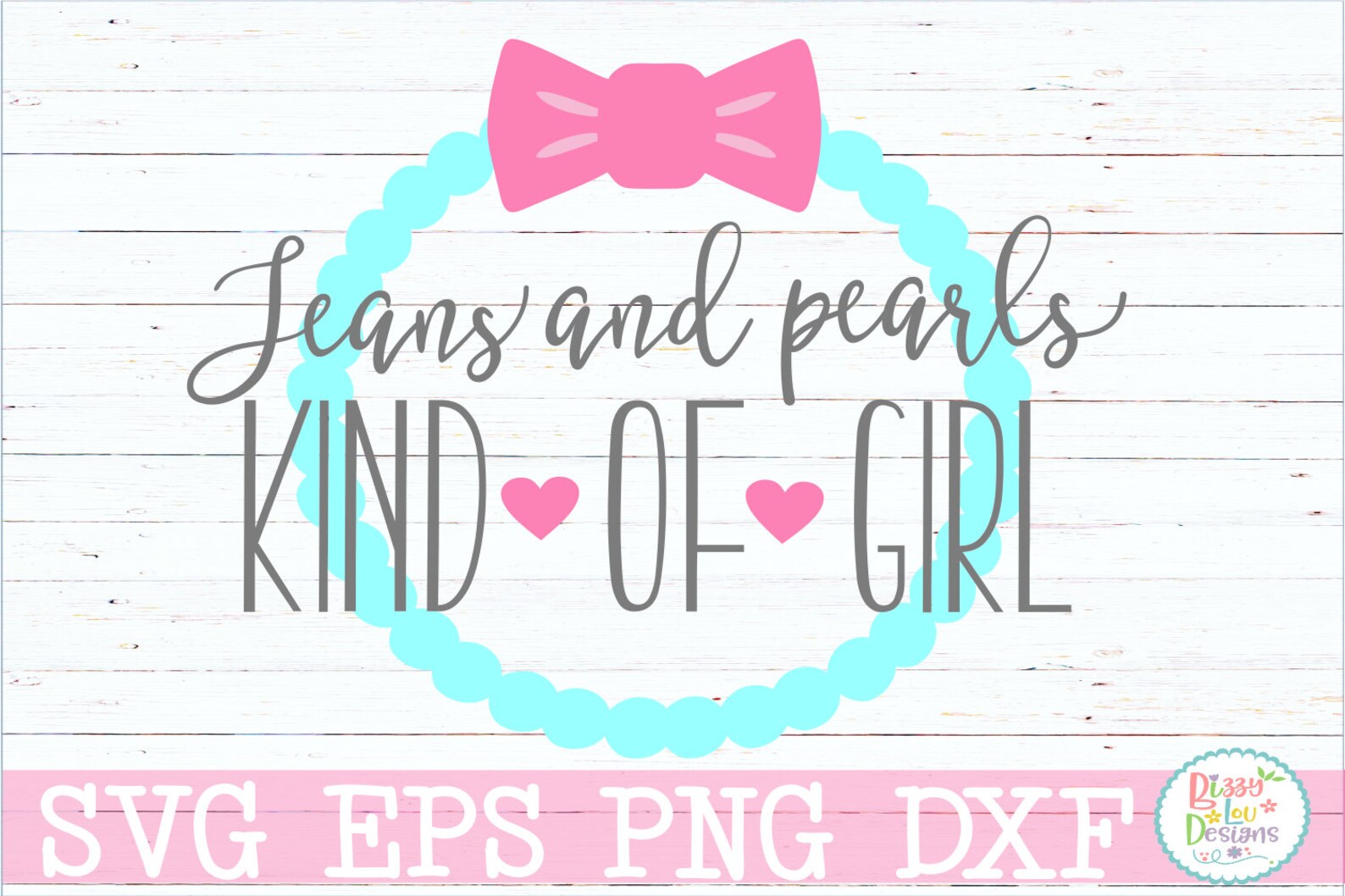 Pearls SVG DXF EPS Png Pearls Cut File Jeans and Pearls Svg | Etsy